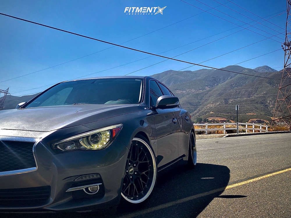 2015 INFINITI Q50 Premium with 19x9.5 ESR Cs11 and Ohtsu 235x35 on ...