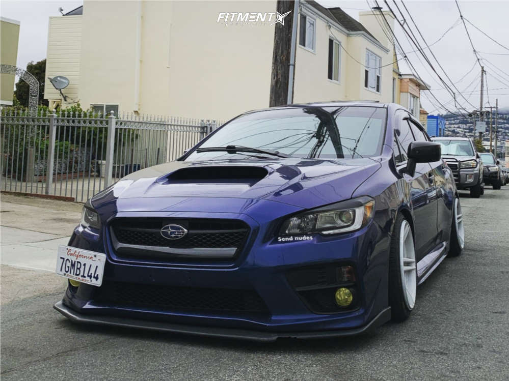 Stanced Subaru Wrx