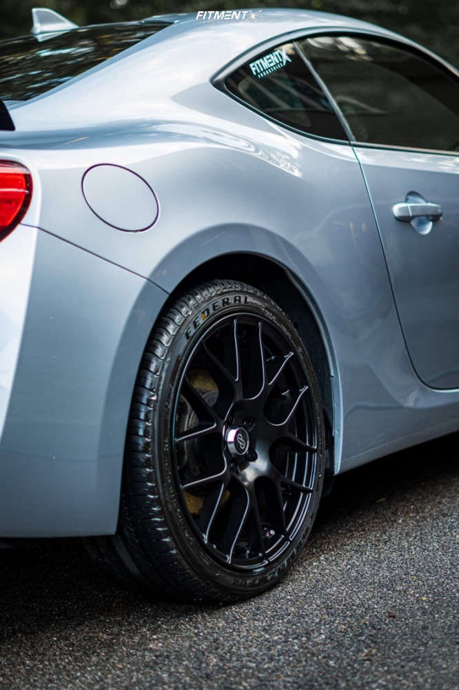 2018 Toyota 86 GT with 18x8.5 Enkei Raijin and Federal 225x40 on Stock ...