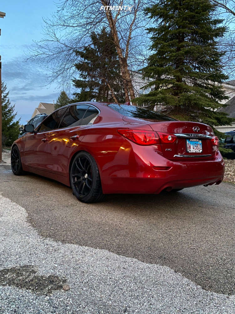 2014 INFINITI Q50 Premium with 19x9.5 ESR Sr08 and Toyo Tires 245x45 on ...