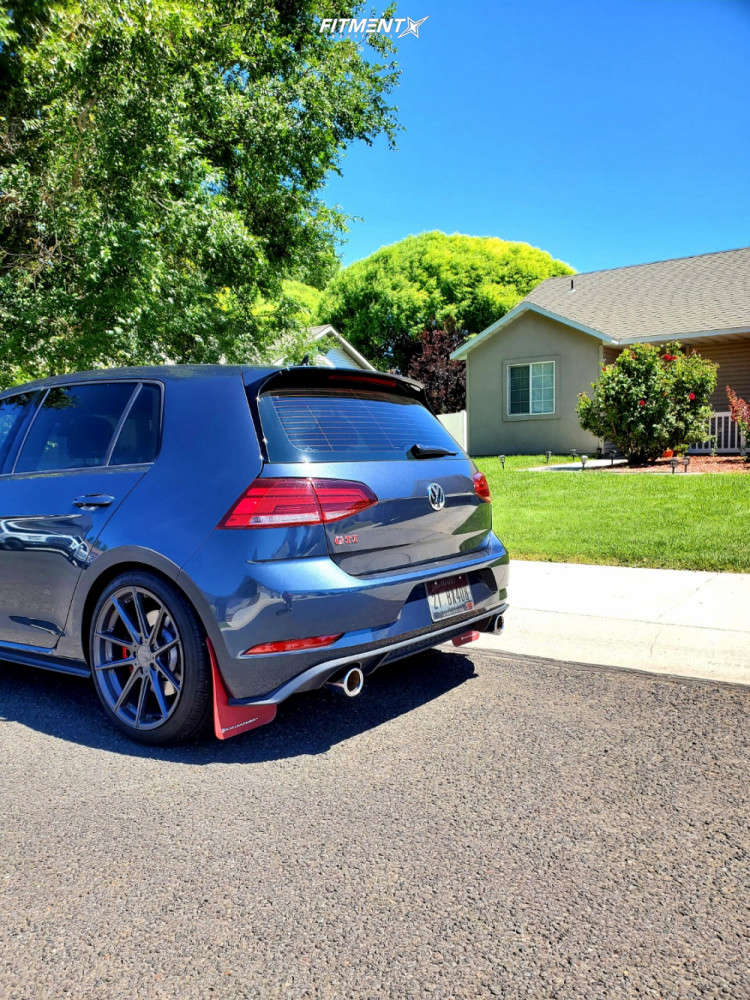2019 Volkswagen GTI S with 18x8.5 TSW Bathurst and Michelin 225x35 on ...
