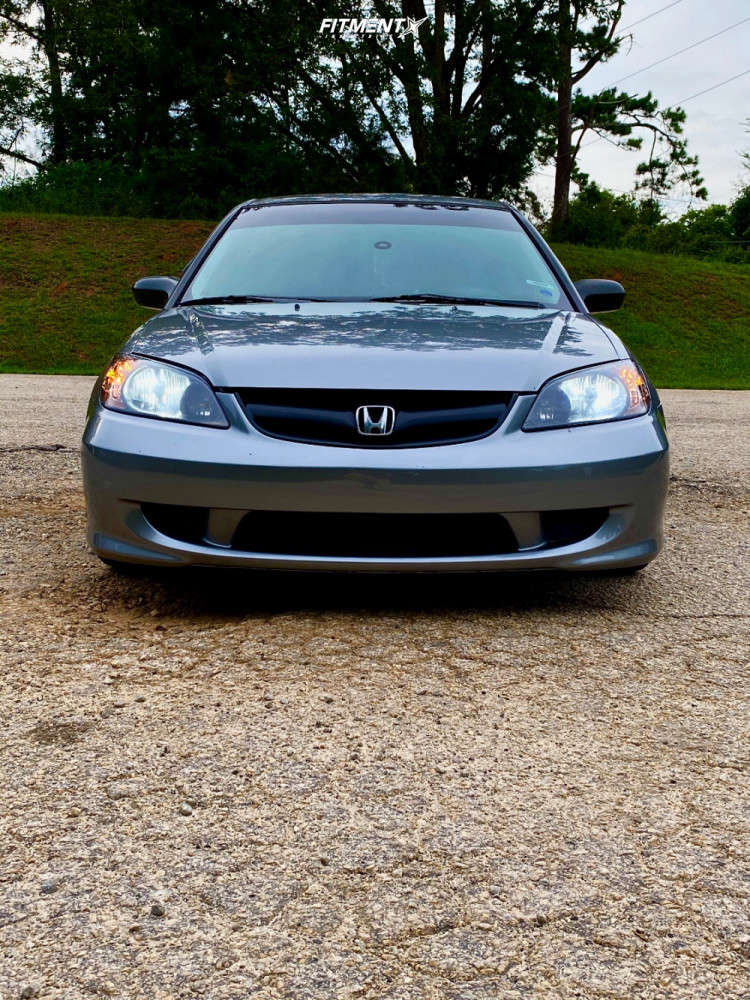 2005 Honda Civic LX with 16x8 MST Time Attack and Atrezzo 205x45 on ...