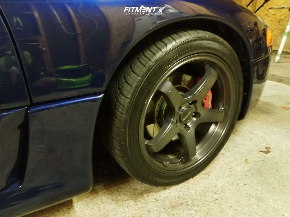 1994 Mitsubishi 3000GT VR-4 with 18x8.5 Tenzo R Cuzco V1 and Hankook ...