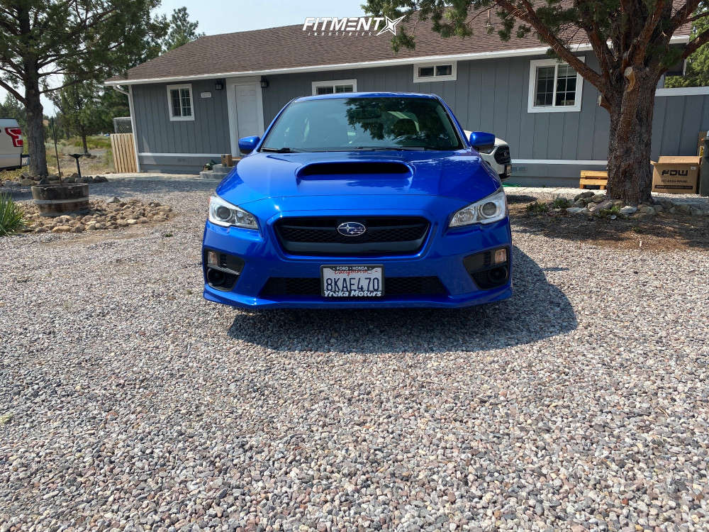 2016 Subaru WRX Base with 18x8.5 Konig Hypergram and Nankang 245x45 on ...