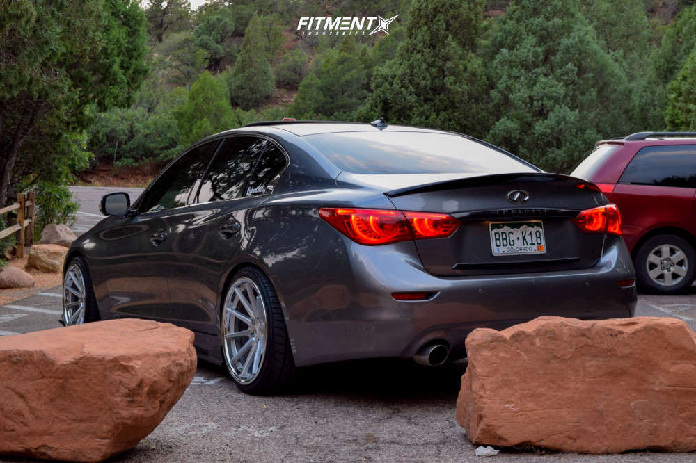 2015 INFINITI Q50 Premium with 19x10.5 Ferrada FR4 and Achilles 265x30 ...