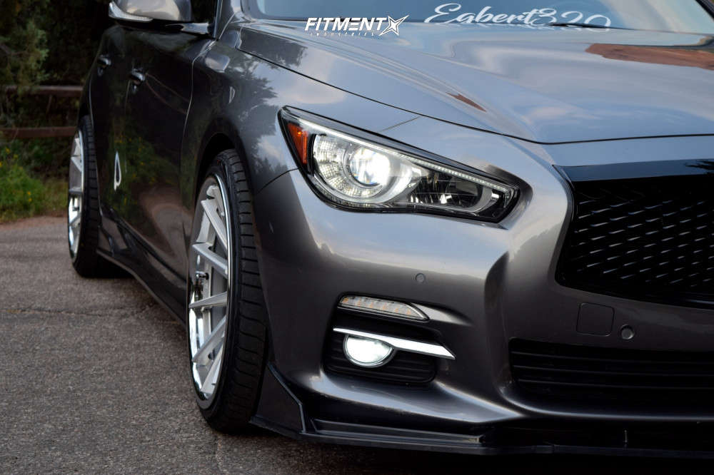 2015 INFINITI Q50 Premium with 19x10.5 Ferrada FR4 and Achilles 265x30 ...