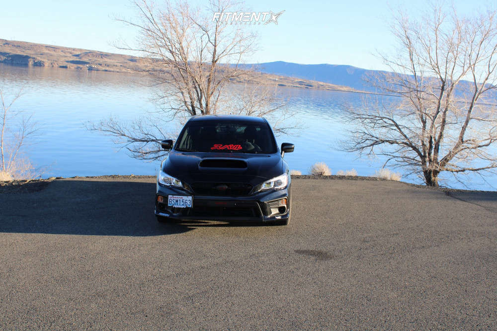 2020 Subaru WRX Base with 17x9 MST Mt44 and Dunlop 235x45 on Stock ...