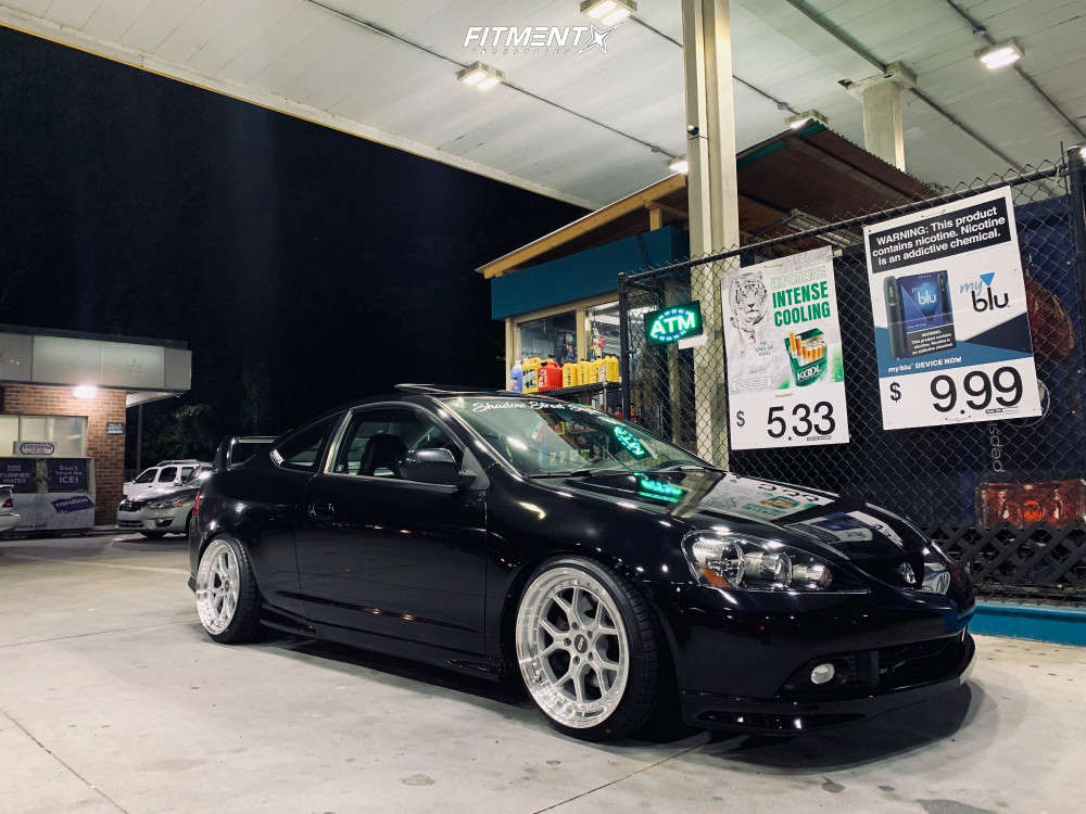 2006 Acura RSX Type-S with 18x9.5 ESR Cs2 and Nankang 225x35 on ...