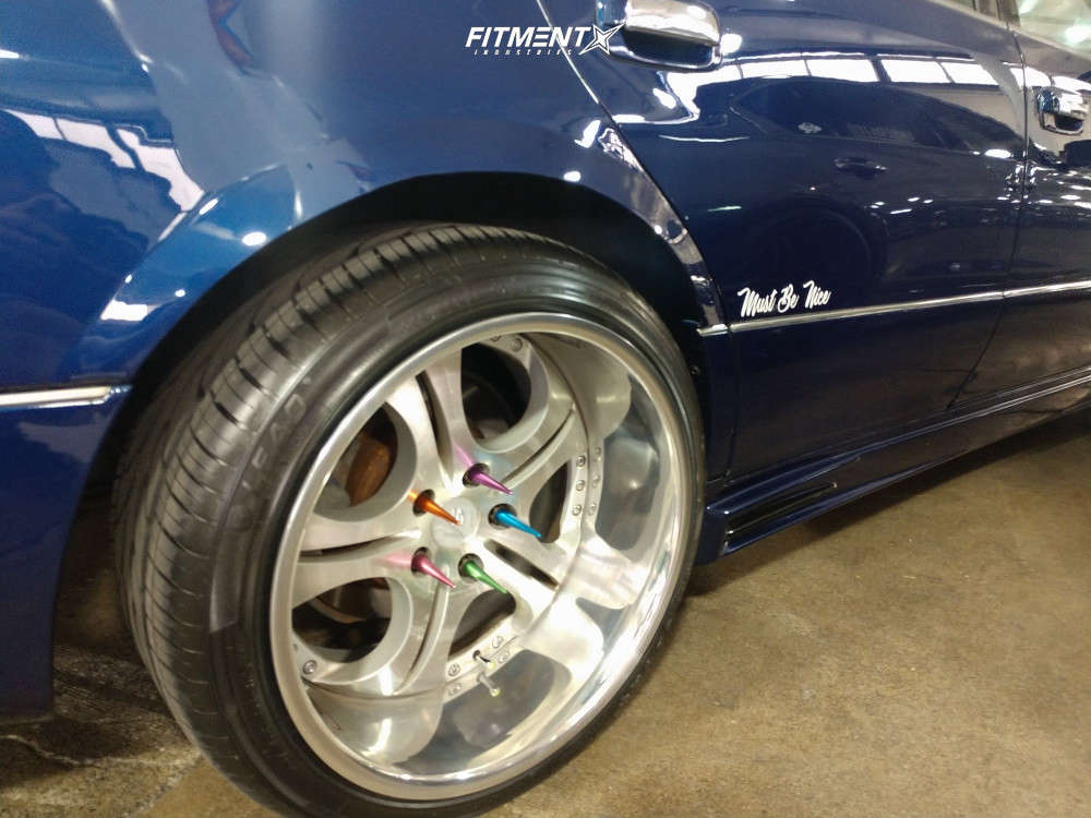 1998 Lexus GS300 Base with 18x10 Work VS SD and Leao 245x40 on Air ...