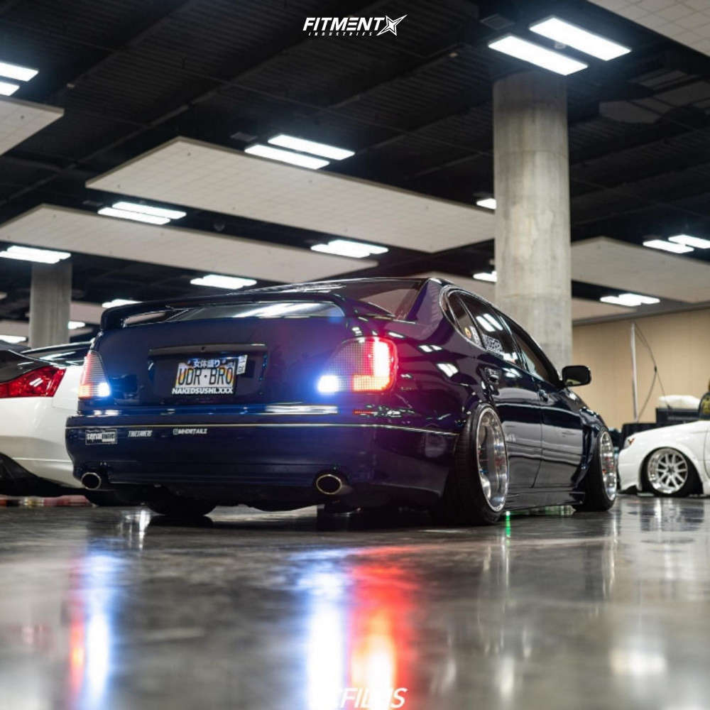 1998 Lexus GS300 Base with 18x10 Work VS SD and Leao 245x40 on Air ...