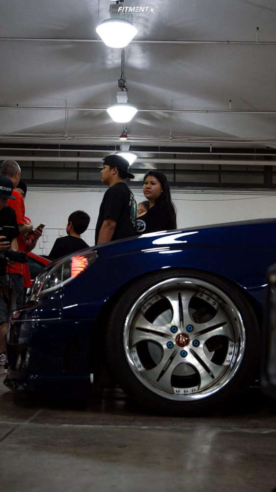 1998 Lexus GS300 Base with 18x10 Work VS SD and Leao 245x40 on Air ...