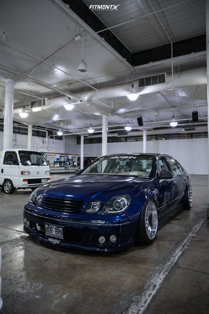 1998 Lexus GS300 Base with 18x10 Work VS SD and Leao 245x40 on Air ...