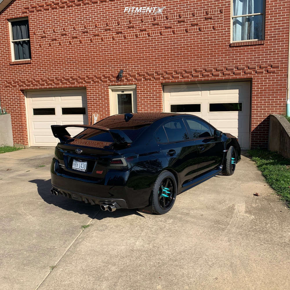 2018 Subaru WRX STI Base with 18x9.5 ESR Sr07 and Nitto 245x40 on Stock ...