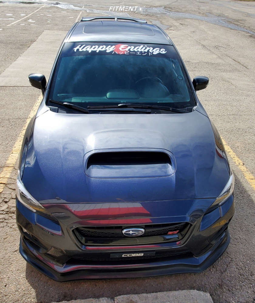 2015 Subaru WRX STI Limited with 18x10 Volk Ze40 and Nitto 255x35 on Coilovers | 1236834 ...