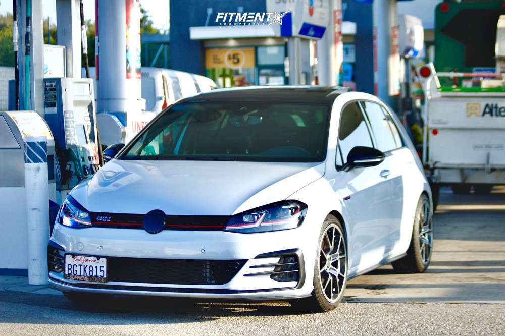 2018 Volkswagen GTI Autobahn with 18x8.5 Neuspeed Rse10 and Falken ...
