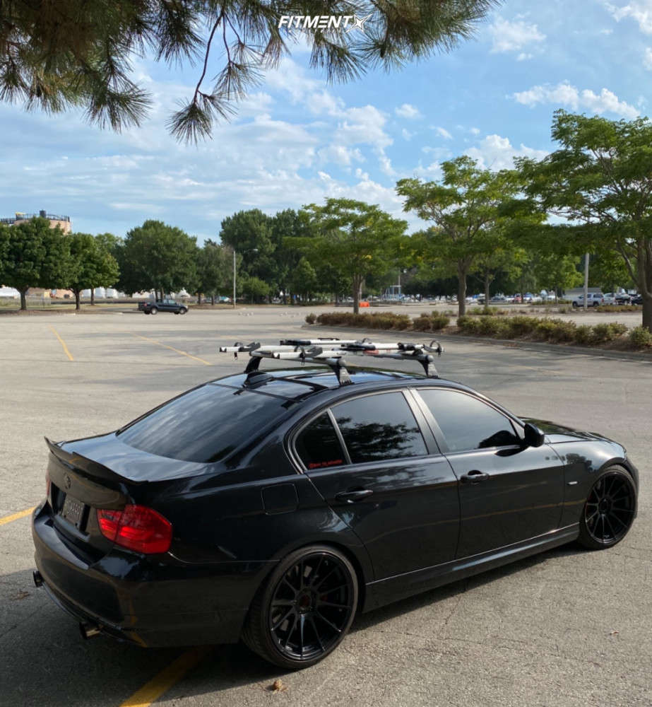 2011 BMW 335d Base with 19x9.5 MRR Gf6 and Hankook 245x30 on Coilovers ...