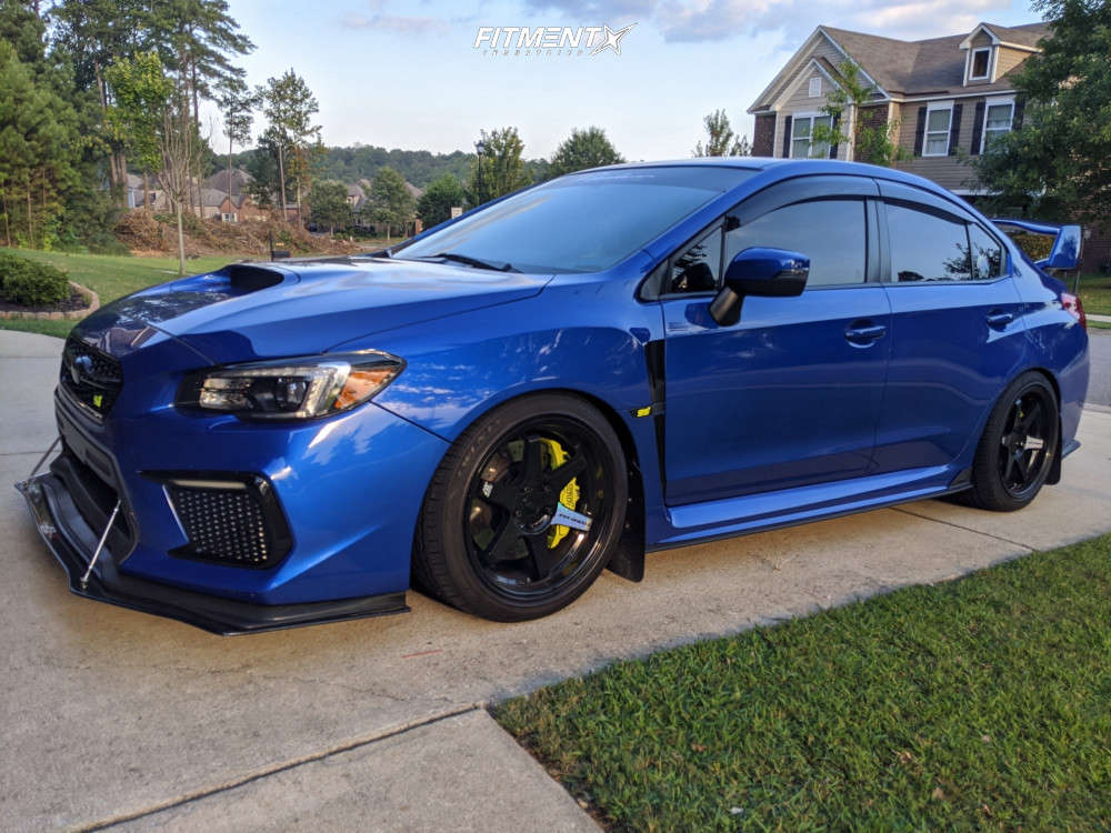 2018 Subaru WRX STI Base with 18x9.5 ESR Sr07 and Lexani 255x40 on ...