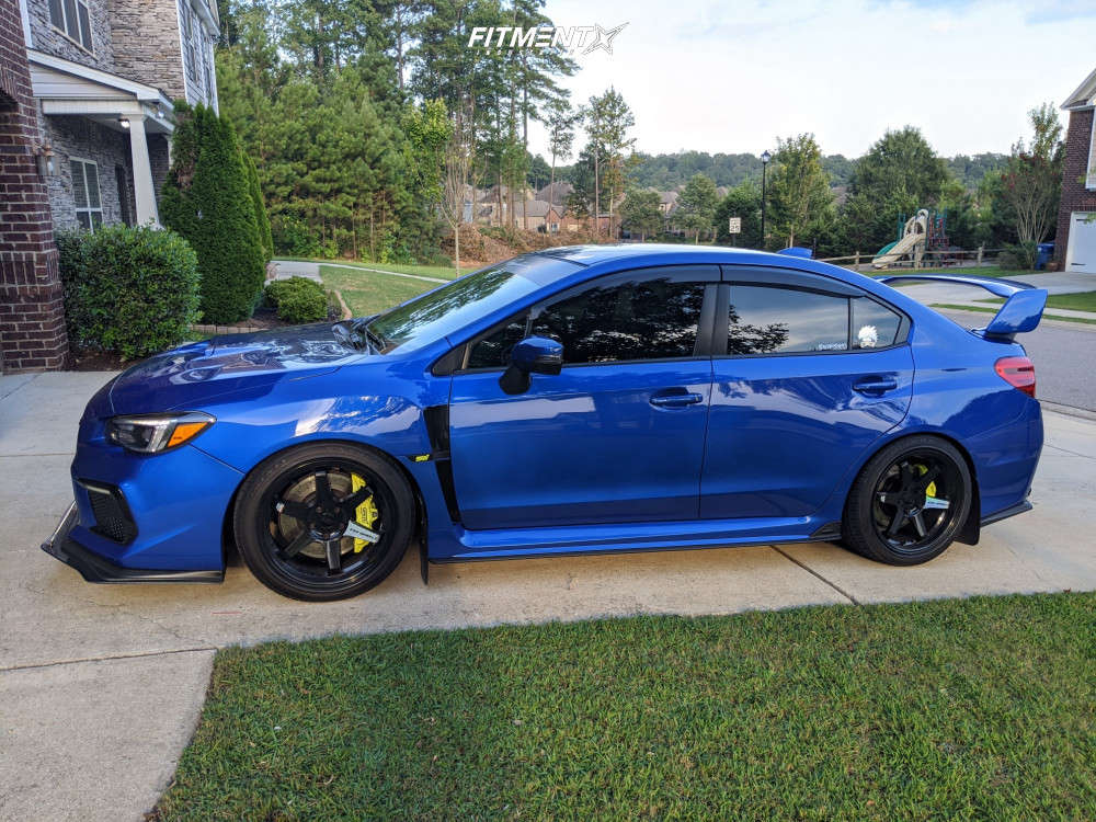 2018 Subaru WRX STI Base with 18x9.5 ESR Sr07 and Lexani 255x40 on ...