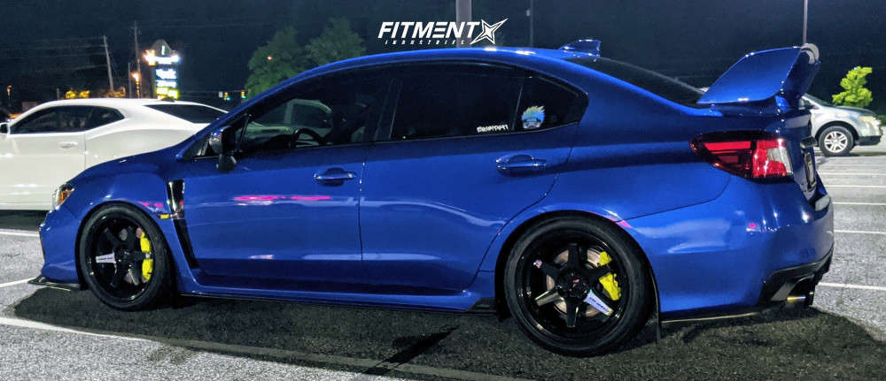 2018 Subaru WRX STI Base with 18x9.5 ESR Sr07 and Lexani 255x40 on ...