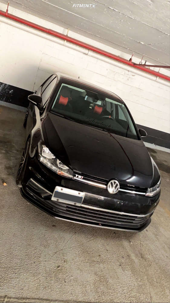 2018 Volkswagen Golf Trendline with 18x8.5 TSW Chicane and Firestone ...