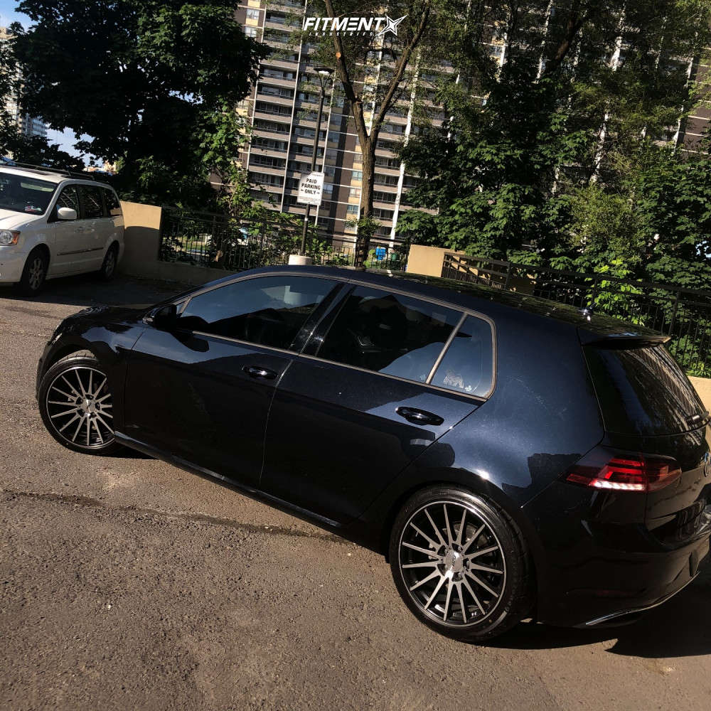 2018 Volkswagen Golf Trendline with 18x8.5 TSW Chicane and Firestone ...