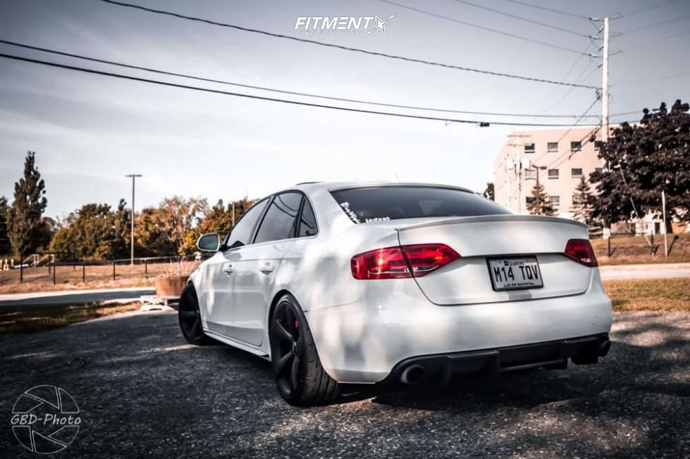 2009 Audi A4 Quattro Base with 19x9.5 OEM Wheels Rotors and Firestone ...