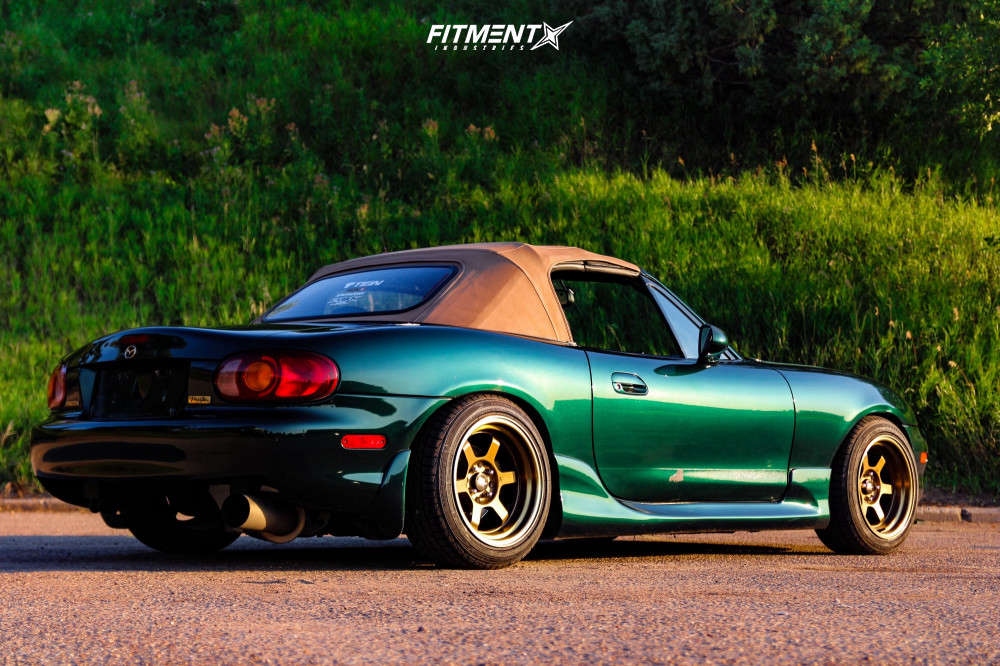 1999 Mazda MX-5 Miata Base with 15x8 MST Time Attack and Firestone ...