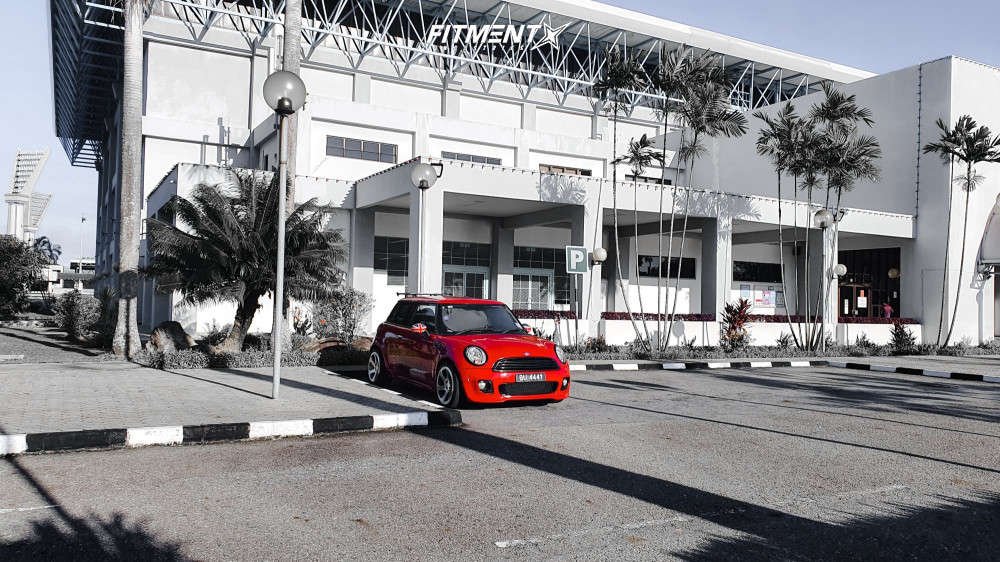 2013 Mini Cooper Base with 17x8 3SDM 0.06 and Kumho 205x45 on Stock ...