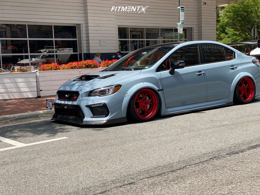 2019 Subaru WRX STI Base with 18x10.5 Rotiform Kps and Continental ...