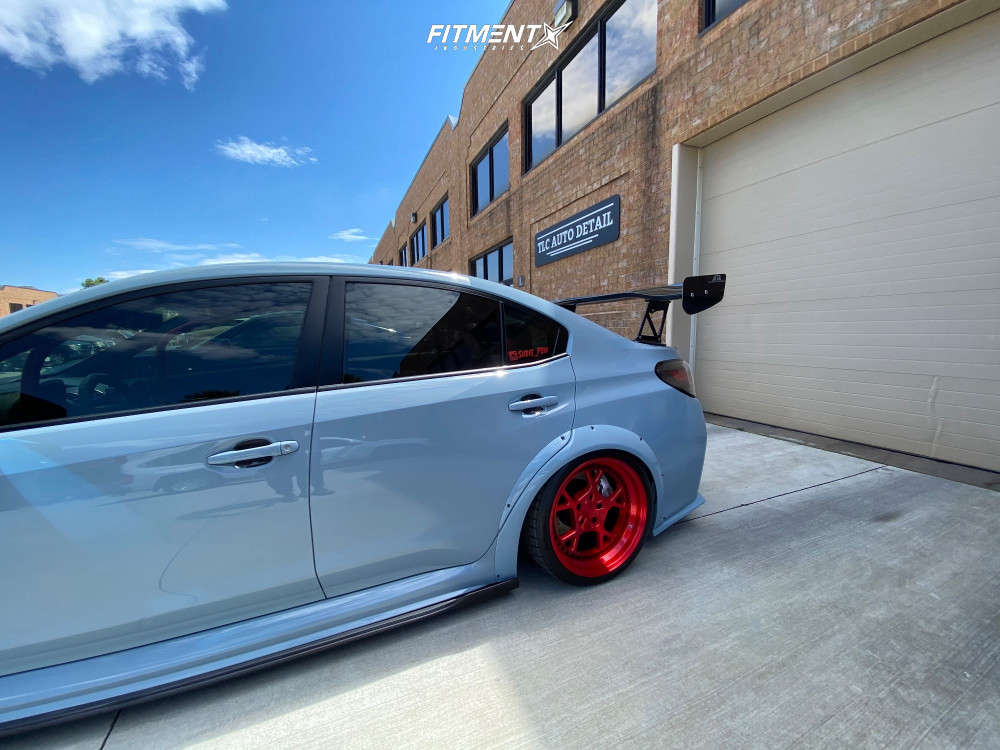 2019 Subaru WRX STI Base with 18x10.5 Rotiform Kps and Continental ...