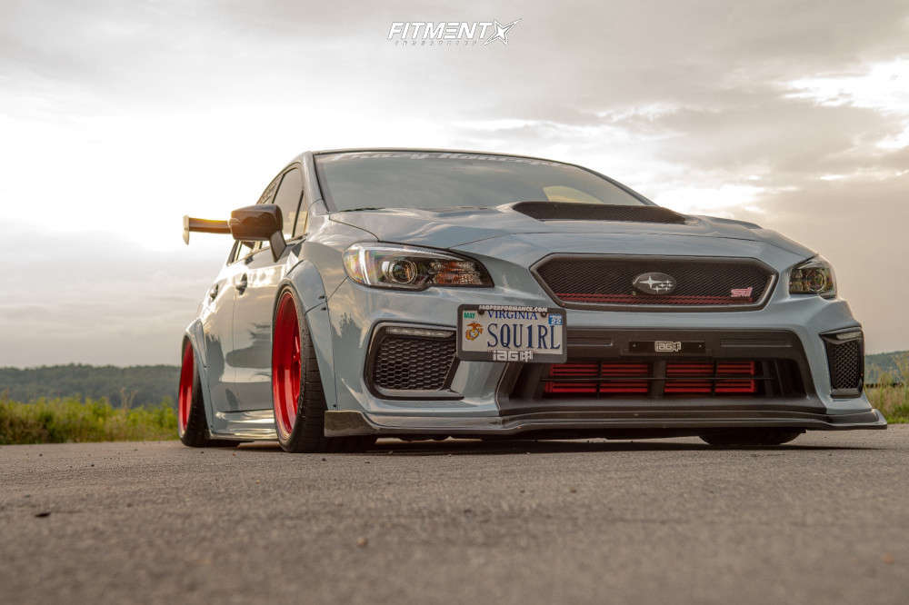 2019 Subaru WRX STI Base with 18x10.5 Rotiform Kps and Continental ...