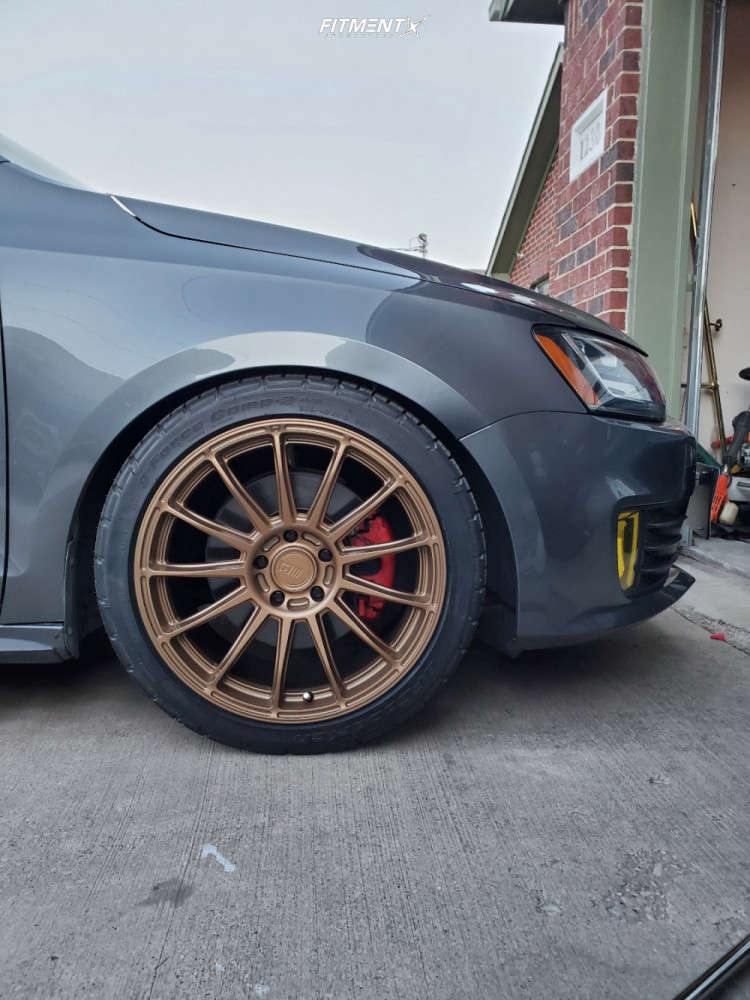 2013 Volkswagen Jetta GLI with 18x8.5 Motegi Mr148 and BFGoodrich ...