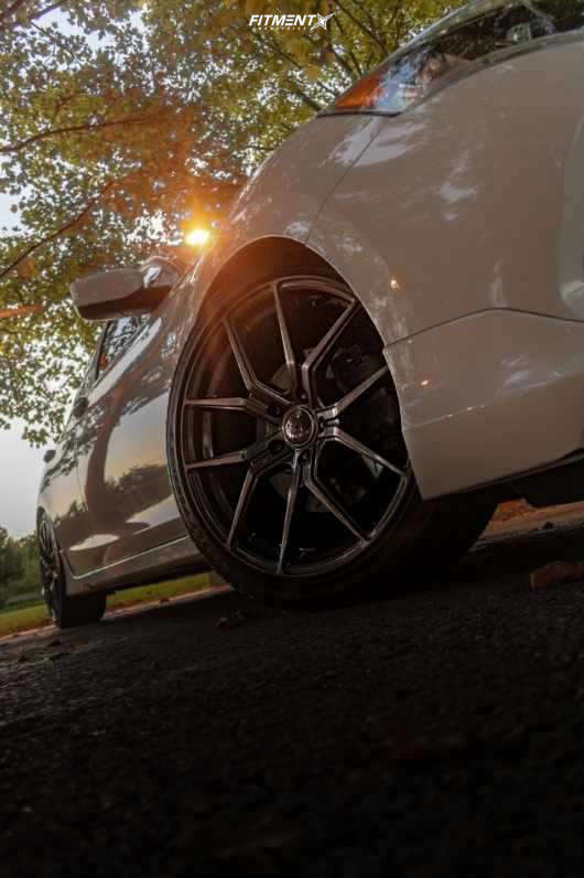 2016 Honda Accord Sport with 19x8.5 RTX R-spec FF10 and Goodyear 235x40 ...