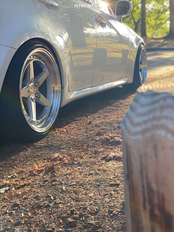 2006 Lexus IS350 Base with 18x9.5 Aodhan Ds05 and Primewell 225x40 on ...