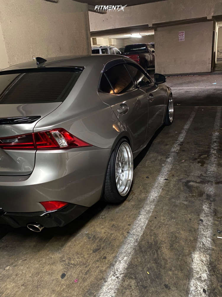 2015 Lexus IS250 F Sport with 19x9.5 ESR Sr05 and Bridgestone 225x35 on ...