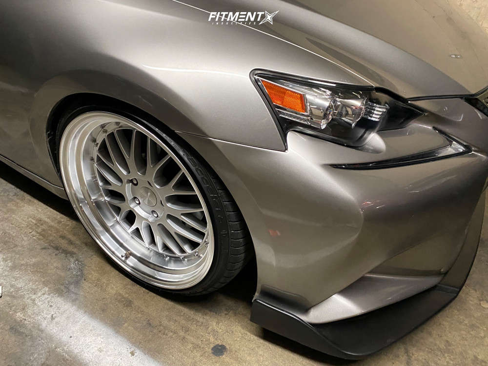 2015 Lexus IS250 F Sport with 19x9.5 ESR Sr05 and Bridgestone 225x35 on ...