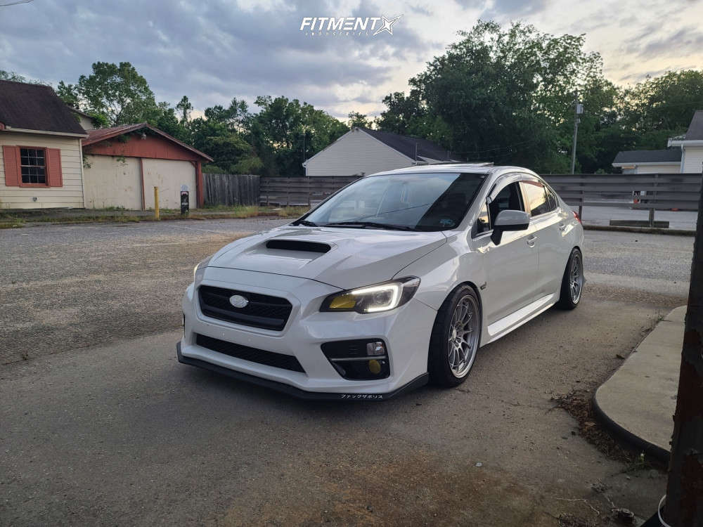 2017 Subaru WRX Limited with 18x9.5 Enkei Nt03 and Firestone 265x40 on ...