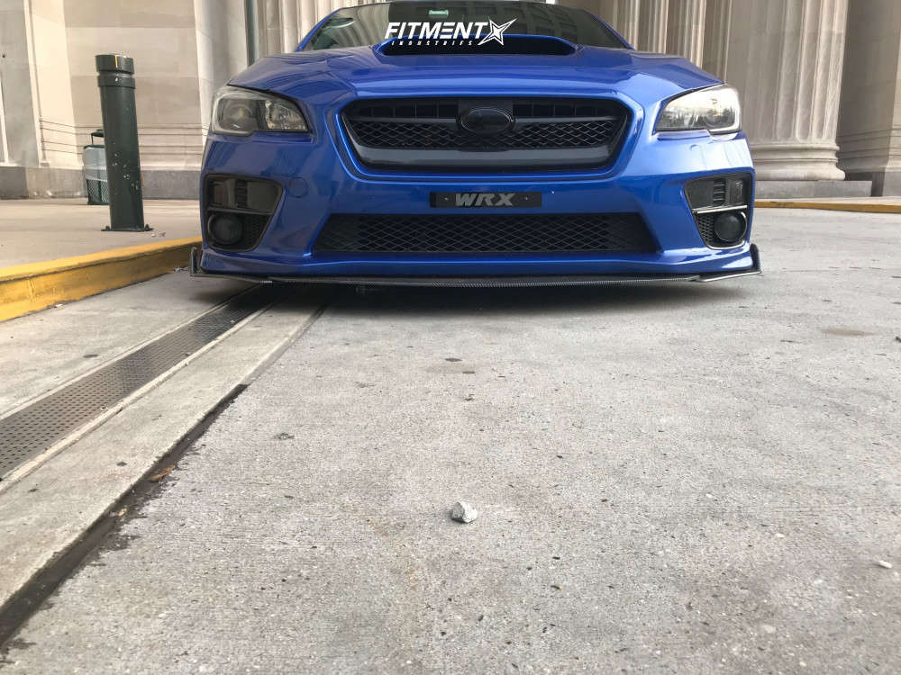 2016 Subaru WRX Premium with 18x10.5 Aodhan DS02 and Milestar 225x40 on ...