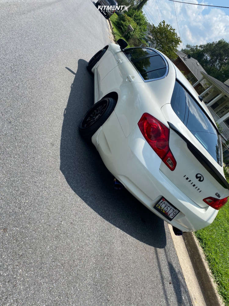 2007 INFINITI G35 X with 18x9.5 Aodhan Ds07 and Vercelli 215x35 on ...