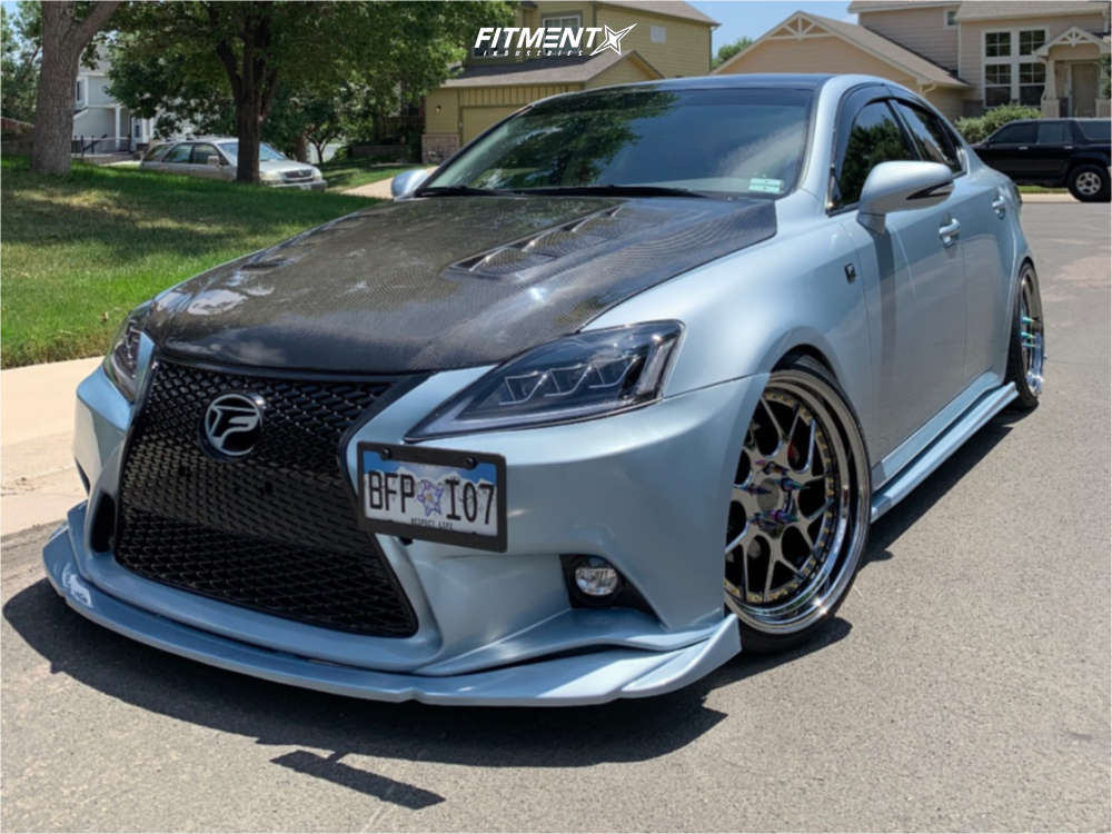 2012 Lexus IS250 Base with 19x9.5 Aodhan Ds01 and Achilles 225x35 on ...