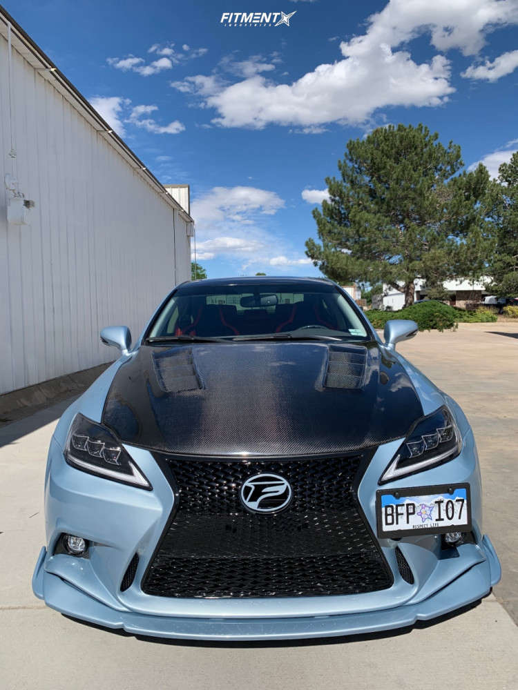2012 Lexus IS250 Base with 19x9.5 Aodhan Ds01 and Achilles 225x35 on ...