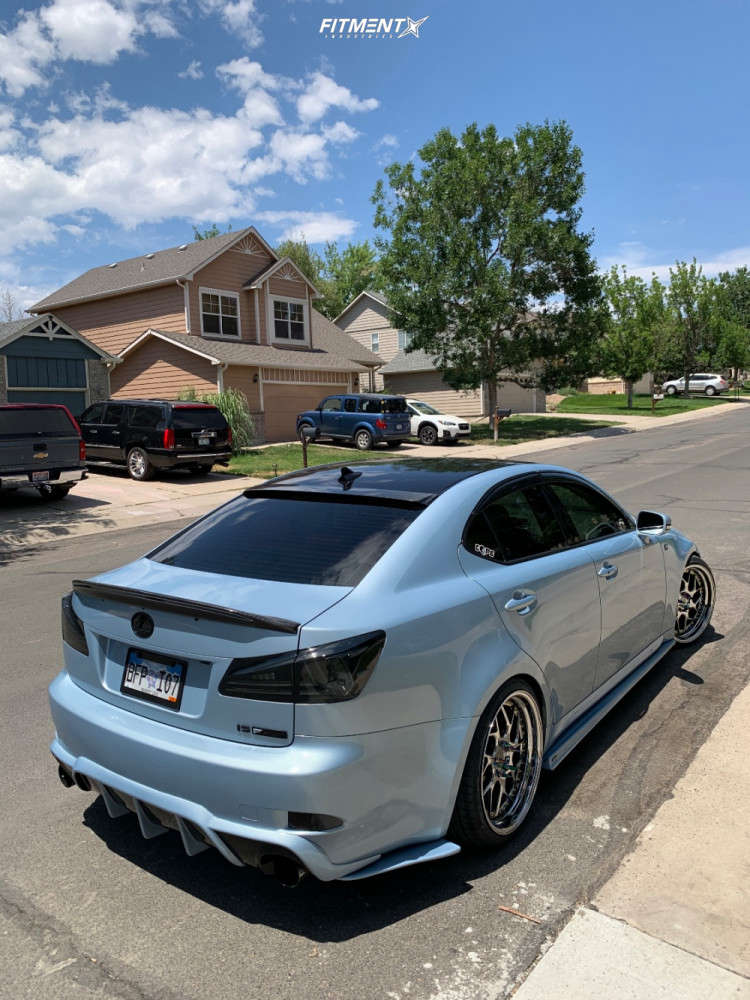 2012 Lexus IS250 Base with 19x9.5 Aodhan Ds01 and Achilles 225x35 on ...
