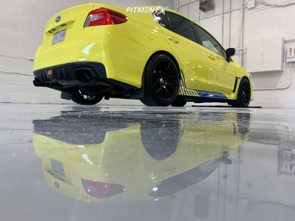 2015 Subaru WRX Base with 18x9.5 Enkei Raijin and Yokohama 245x40 on ...