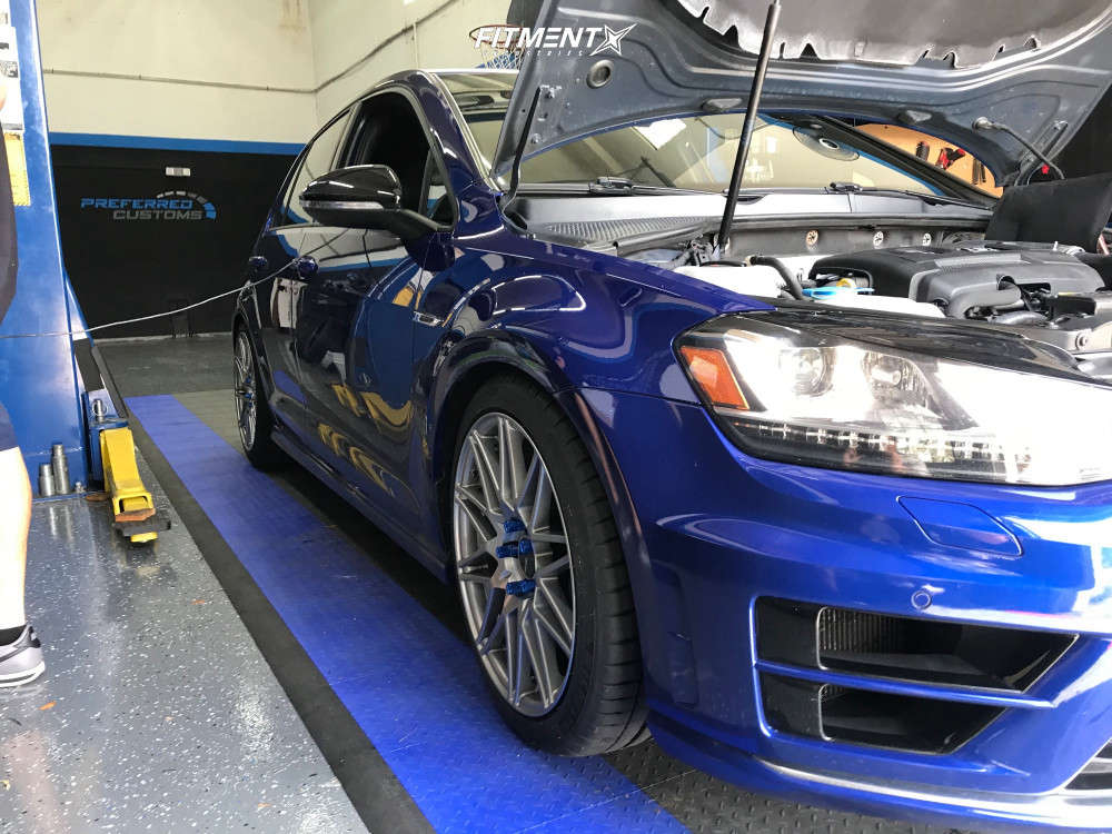 2016 Volkswagen Golf R Base with 18x8.5 Enkei Tms and Michelin 235x40 ...