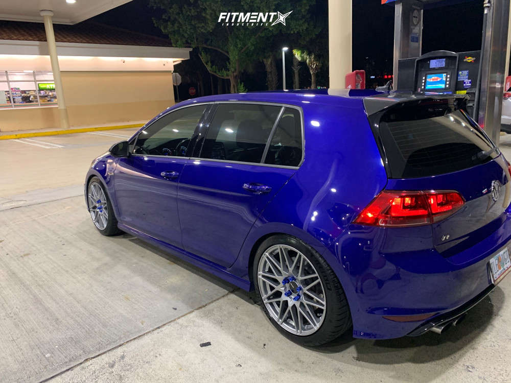 2016 Volkswagen Golf R Base with 18x8.5 Enkei Tms and Michelin 235x40 ...