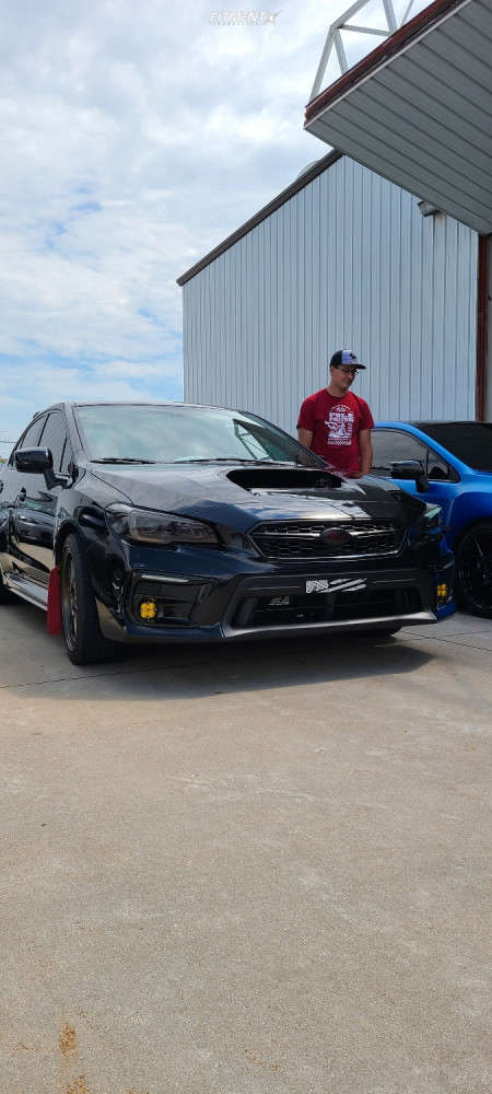 2018 Subaru WRX Premium with 18x8.5 Konig Hypergram and Continental ...