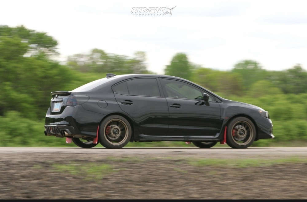 2018 Subaru WRX Premium with 18x8.5 Konig Hypergram and Continental ...