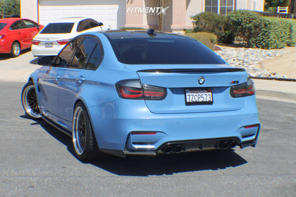 2017 BMW M3 Base with 19x9.5 BBS Lm and Michelin 255x35 on Coilovers ...