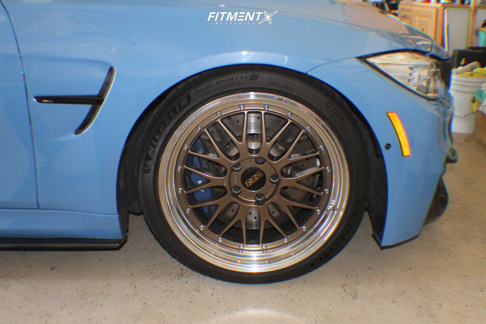 2017 BMW M3 Base with 19x9.5 BBS Lm and Michelin 255x35 on Coilovers ...