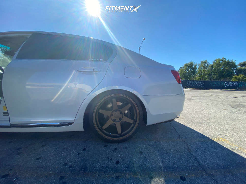 2006 Lexus GS430 4dr Sedan (4.3L 8cyl 6A) with 19x9.5 ESR Sr07 and ...